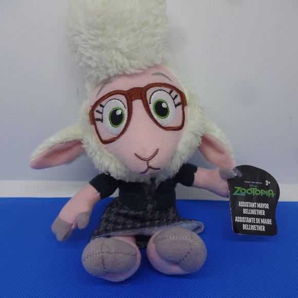 Disney | Toys | Zootopia Assistant Mayor Bellwether Stuffed Plush Nwt ...